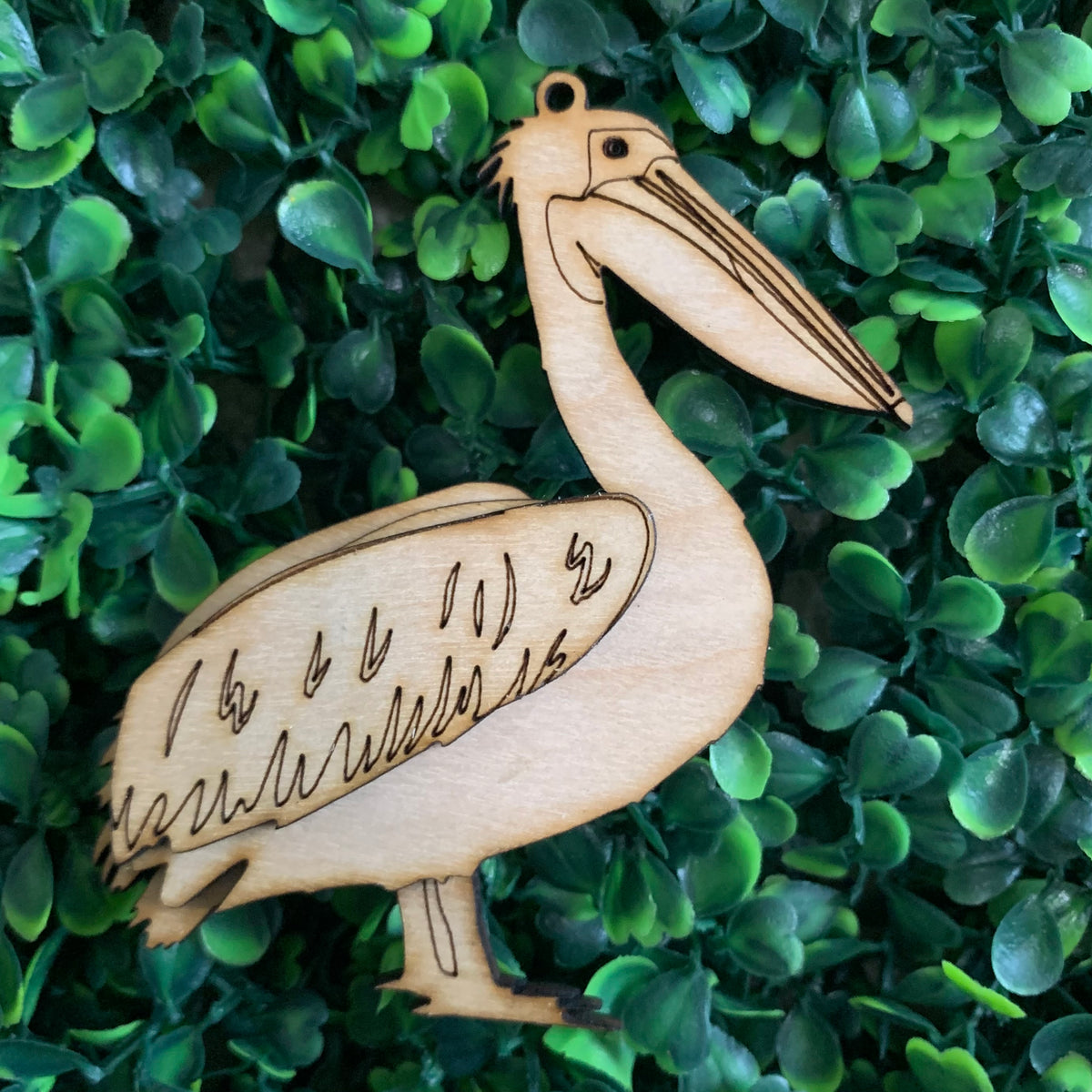 Pelican Ornament – Rack and Plume
